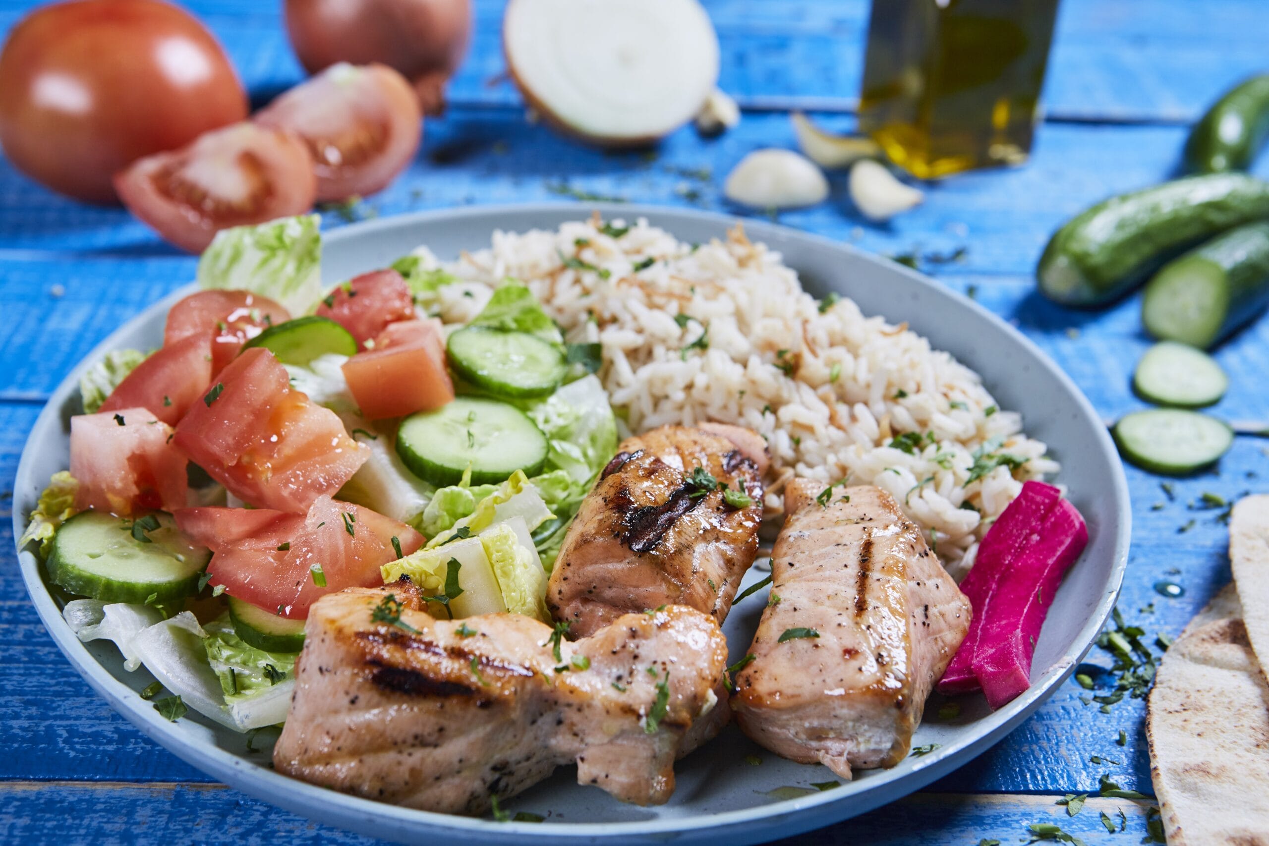 Sunnin Lebanese Café Menu – Mediterranean Food in West LA